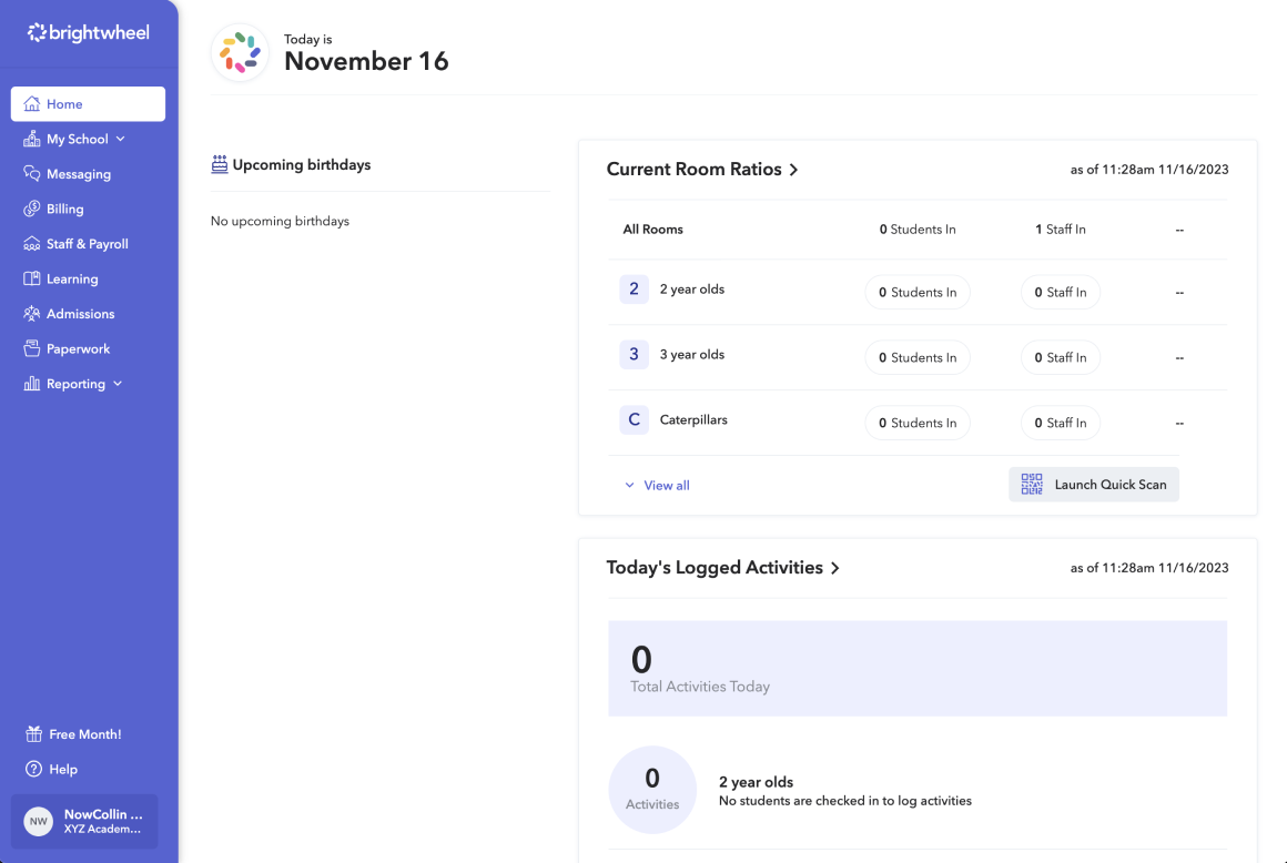 Gusto integrates with Brightwheel | Payroll Integrations